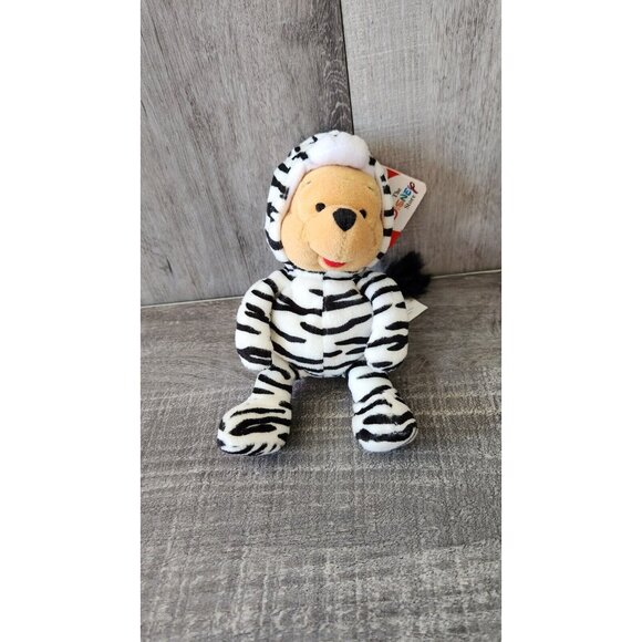 Disney | Toys | Disney Bean Bag Plush Zebra Zoo Winnie The Pooh 85 Inch ...